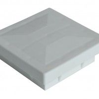 Tampa Para Topo Poste Branco - 10071696 | MaxMat