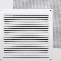 Grelha Mosquiteiro Maxmat Lacada Branca 17x17cm - 10012560 | MaxMat