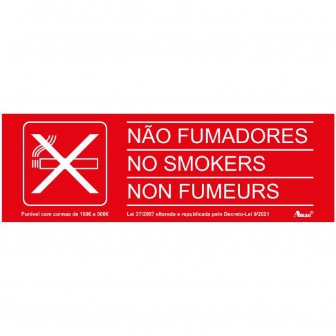 Sinalética Autocolante "Proibido Fumar" - 10072737 | MaxMat