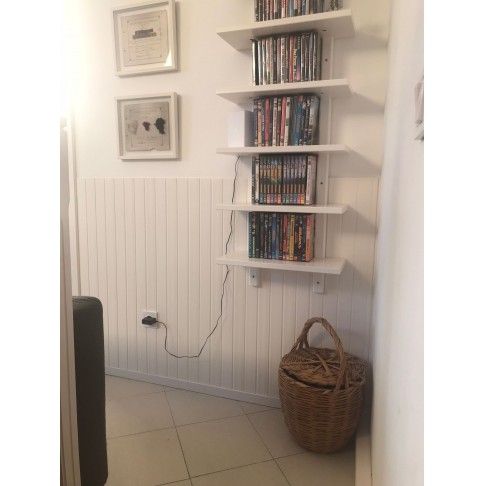 LAMBRIM PVC BRANCO 2600X120X7MM CX.3,744M2 - 20027089 | MaxMat