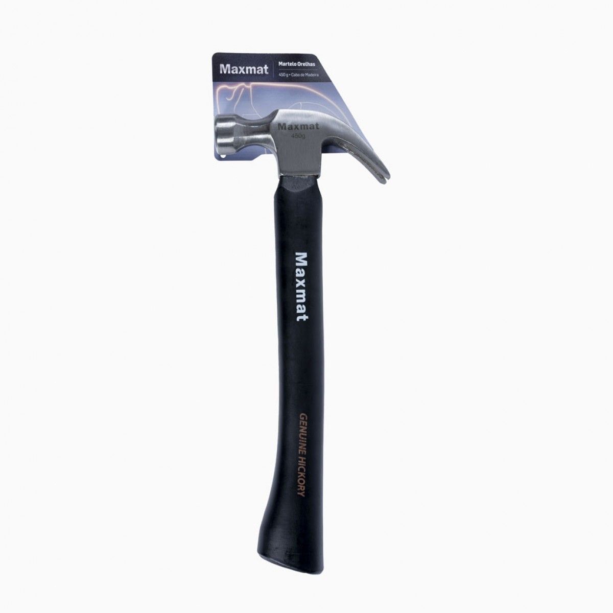 Martelo Orelhas Madeira 450g | MaxMat