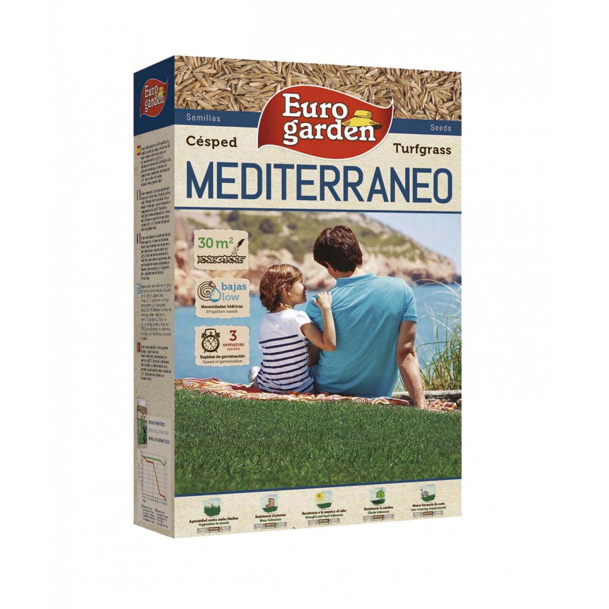 Sementes De Relva Mediterrânea 1kg - 10063800 | MaxMat