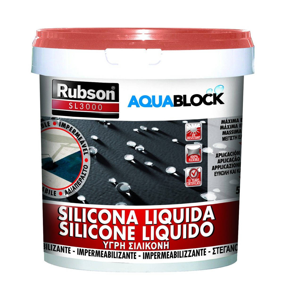 Silicone Líquido Sl3000 Telha 5kg | MaxMat