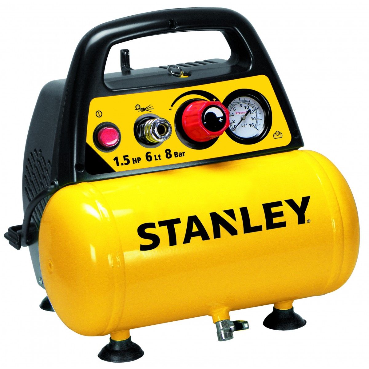 Compressor 6L STANLEY 1,5HP | MaxMat