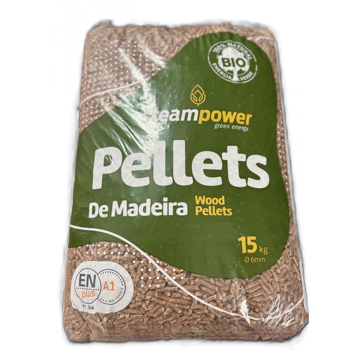 PELLETS STEAMPOWER 6MM A1 15KG - 20033086 - MaxMat