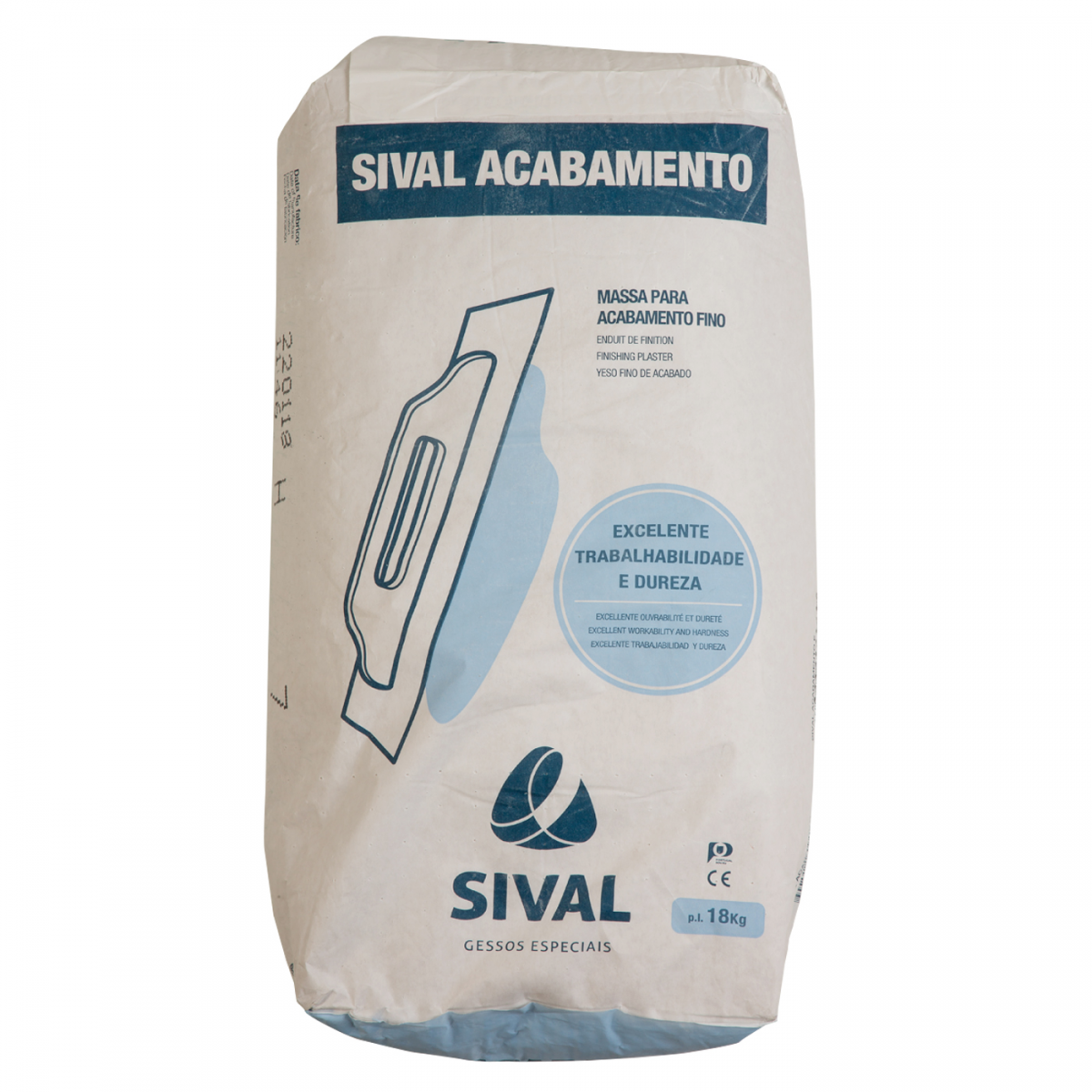 Massa Acabamento Sival 18kg - 20016961 - MaxMat