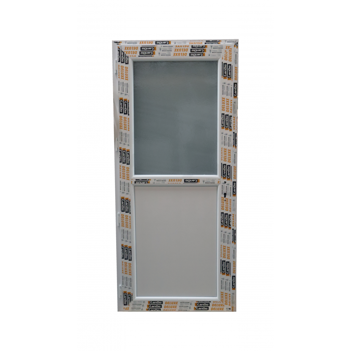 Porta Exterior Vidro Pvc 200x90cm Direita - 20024980 - MaxMat