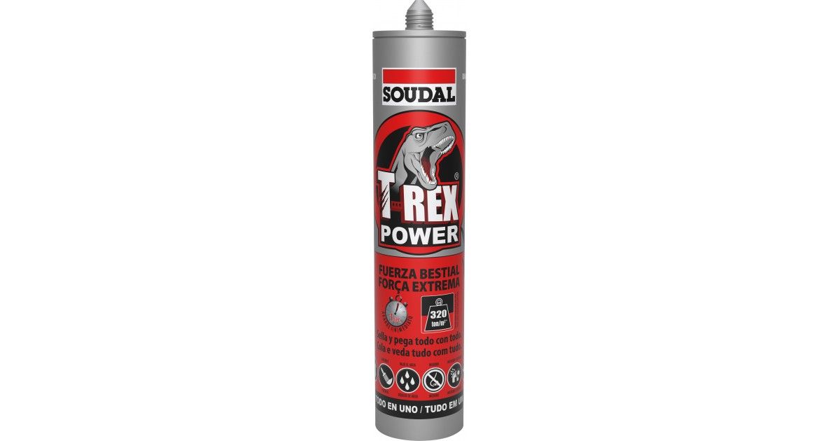 Cola & Veda T-REX POWER Branco 290ml | MaxMat
