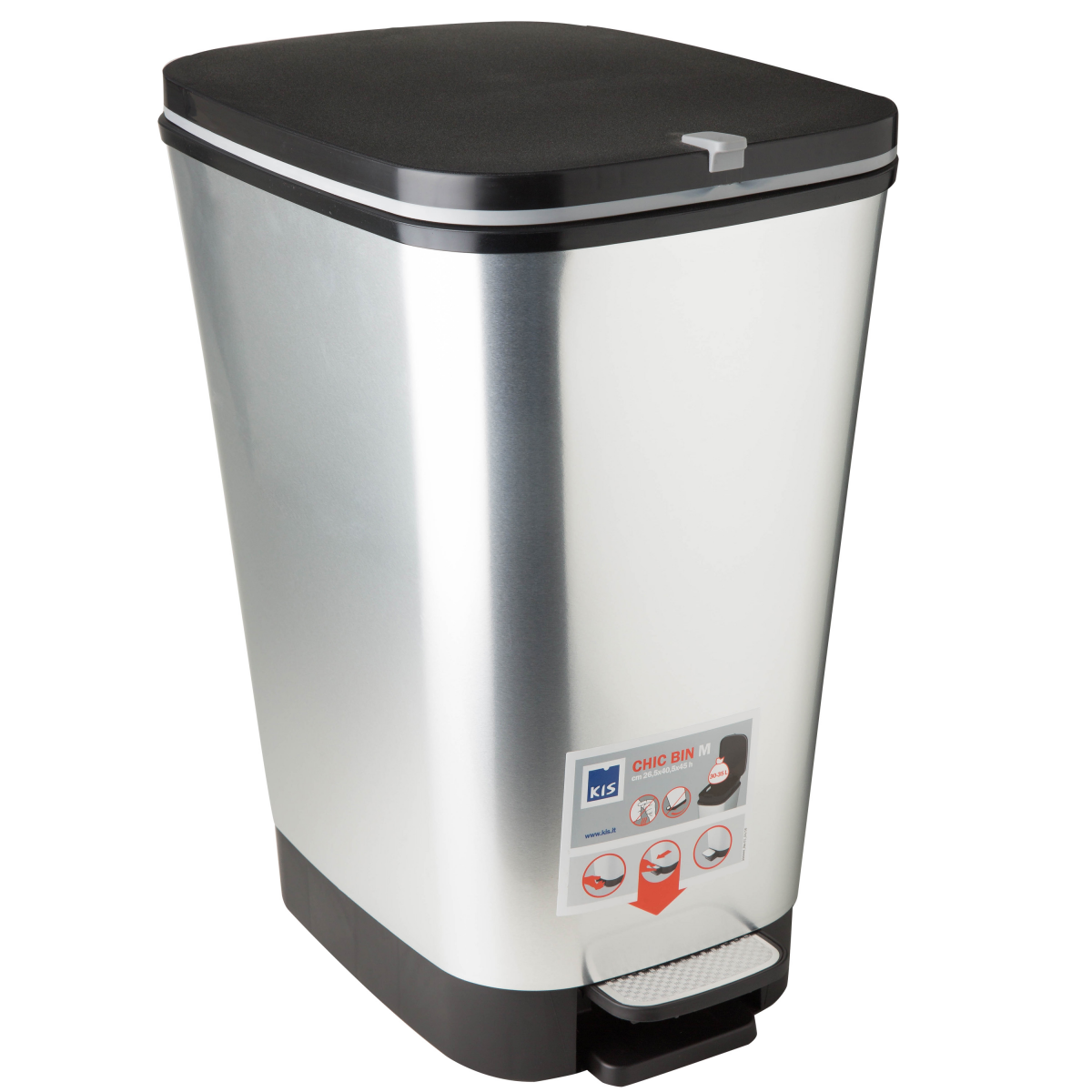 Balde Lixo 35l Pvc Metalizado - 20003951 | MaxMat