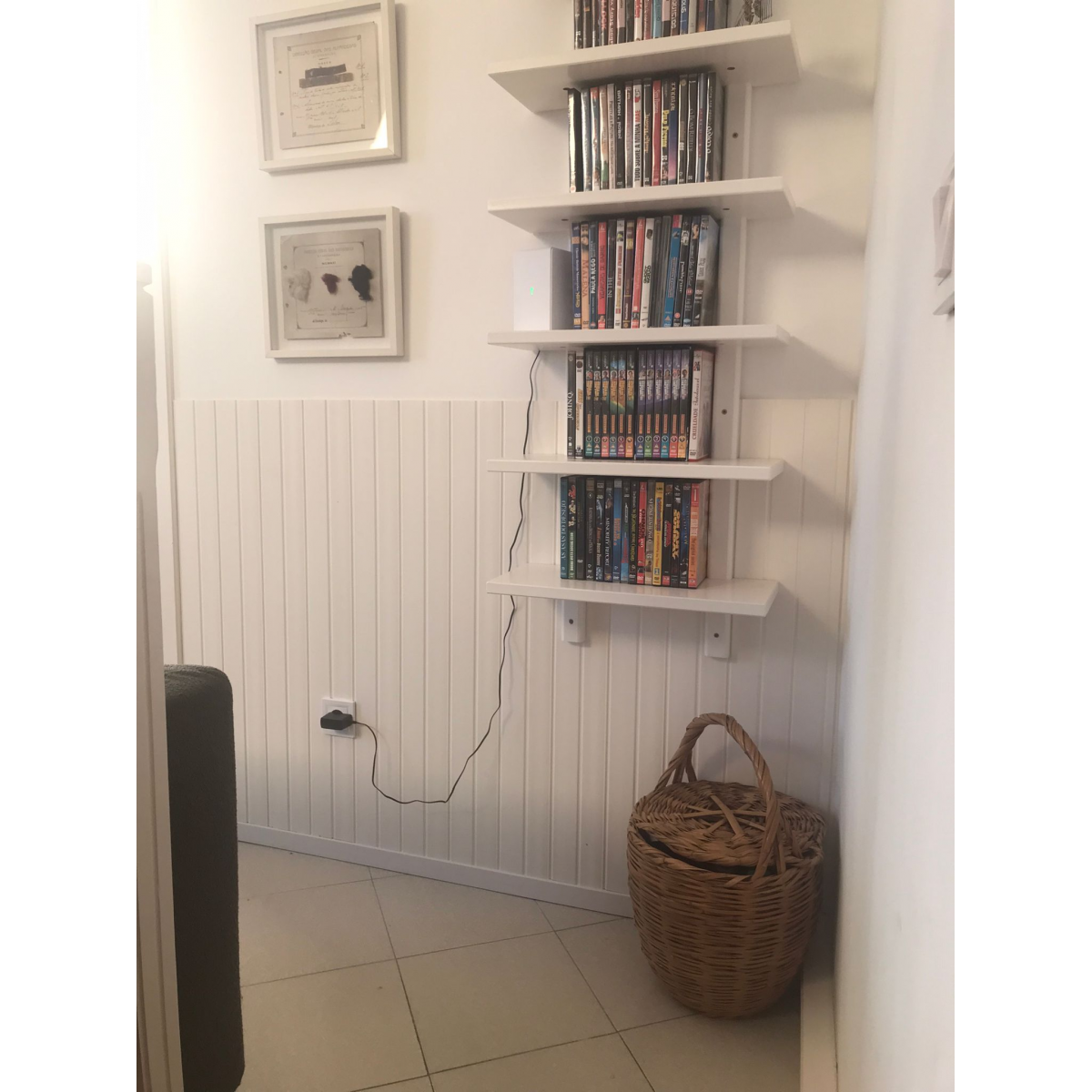 LAMBRIM PVC BRANCO 2600X120X7MM CX.3,744M2 - 20027089 - MaxMat