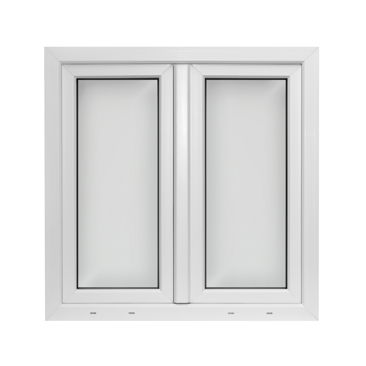 Janela 2 Folhas Pvc 100x100cm Branco - 20024158 - MaxMat