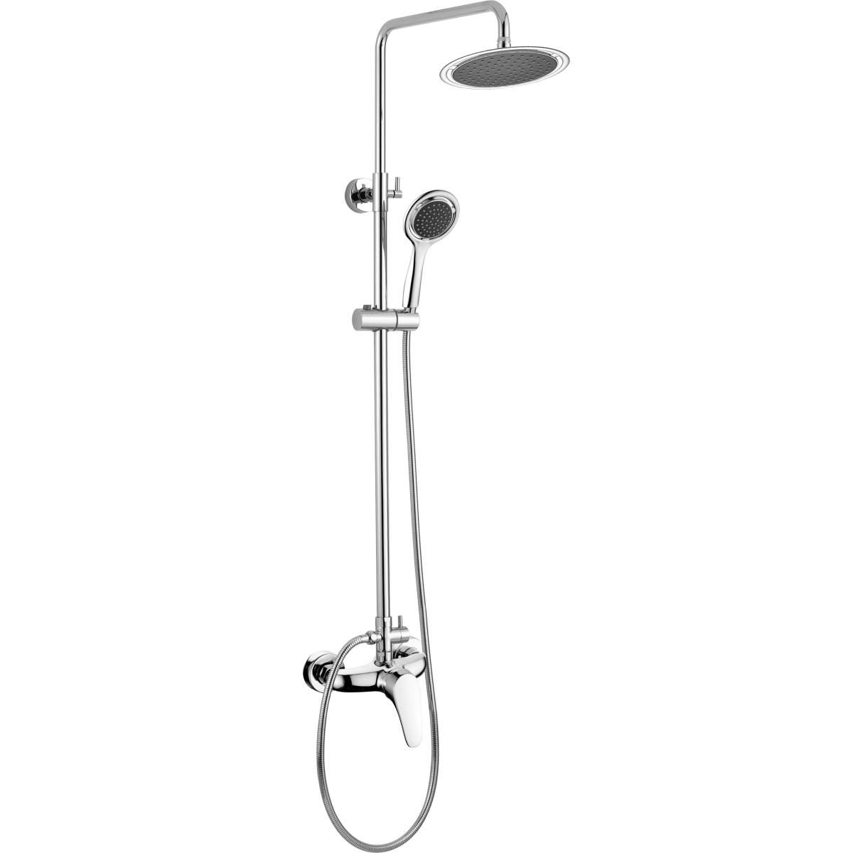 Rampa Chuveiro Monocomando Duche Cromado - 10073611 | MaxMat