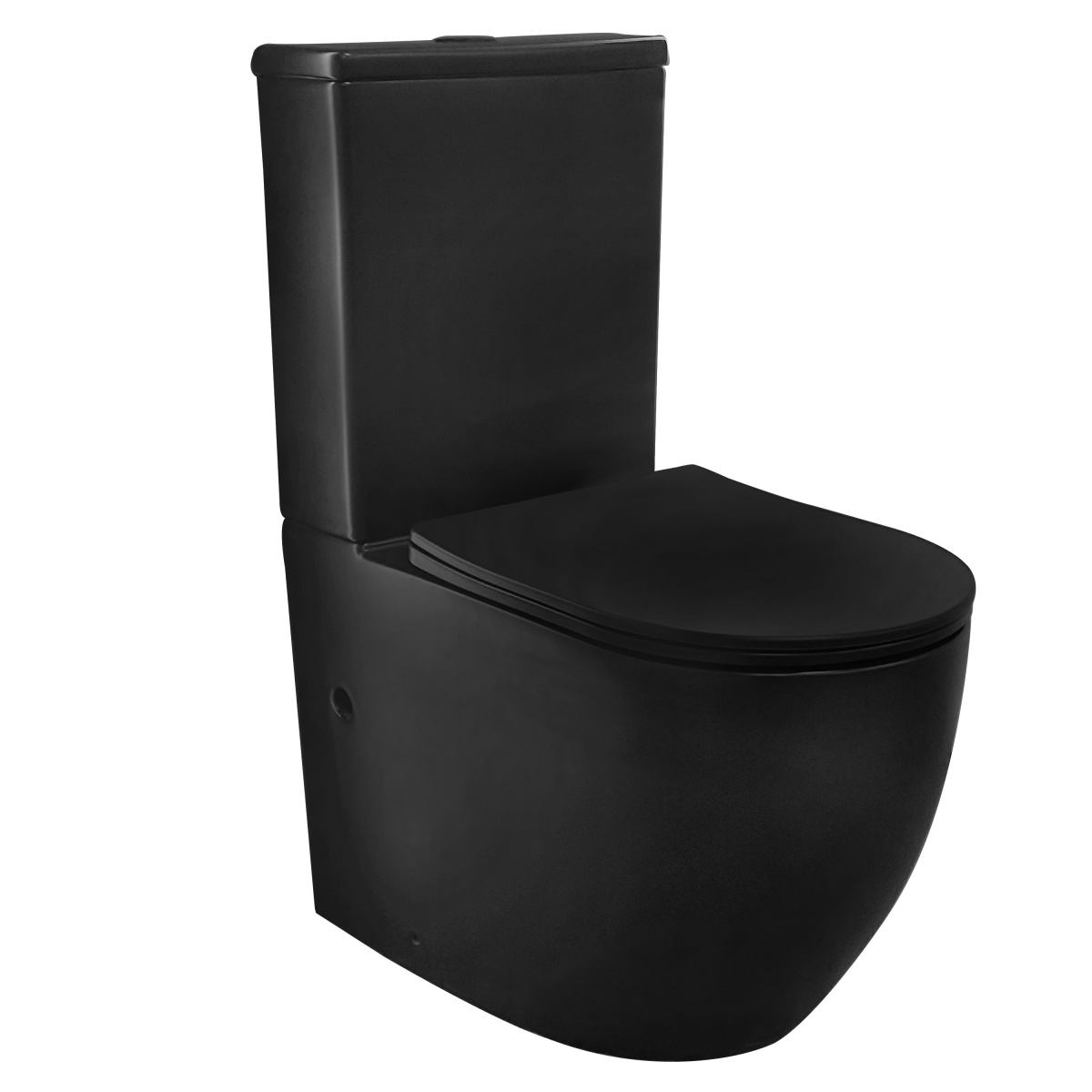 Pack Wc Roma (Sanita/Cisterna/Tampa) Preto - 20031875 - MaxMat