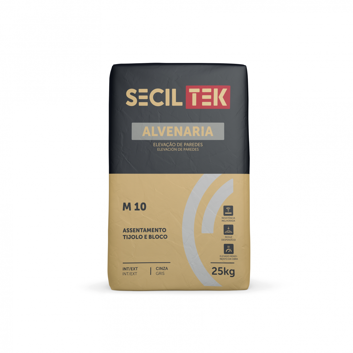 Argamassa Alvenaria M10 25kg - 20023401 - MaxMat