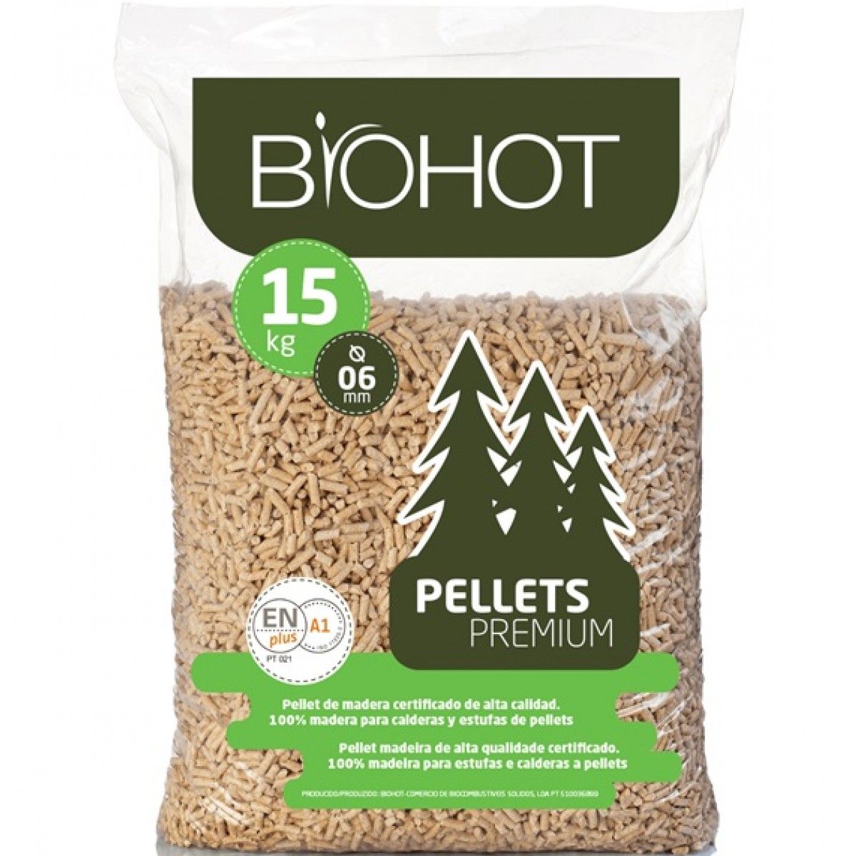 Pellets Biohot 15kg - 20018984 | MaxMat