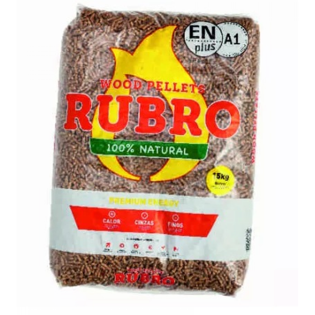 Saco Pellets Rubro 15kg - 20030532 | MaxMat