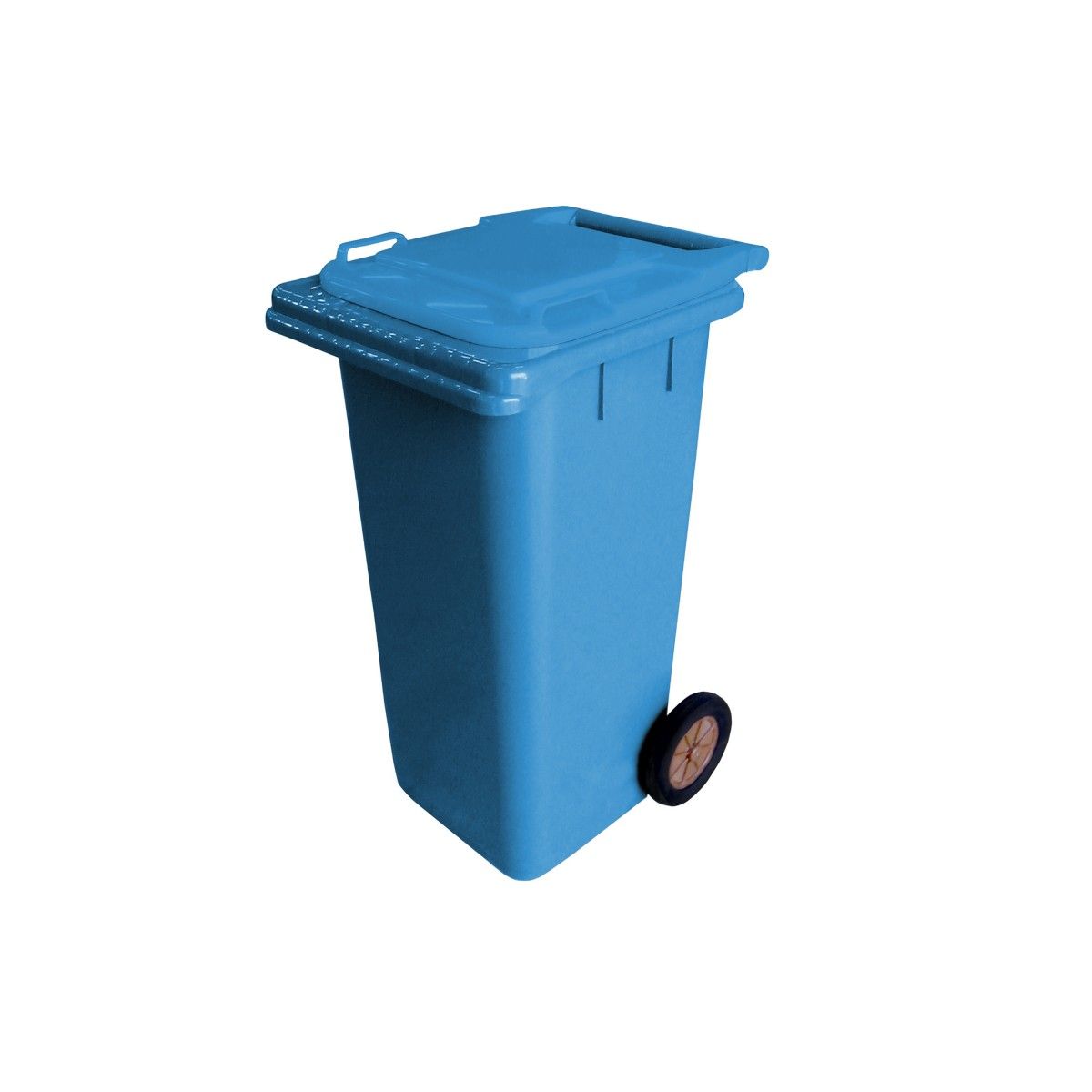 Contentor Resíduos 120 Litros Azul | MaxMat