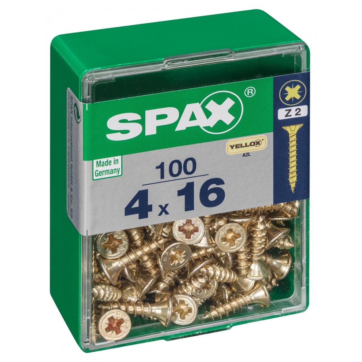 SPAX CP YELLOX 4x16mm M | MaxMat