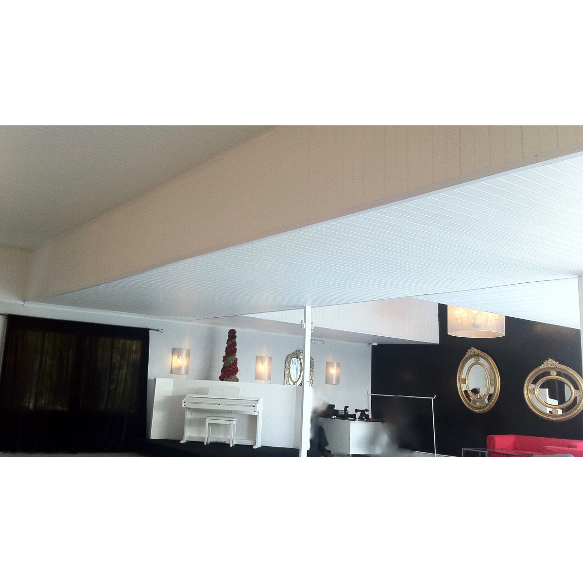 LAMBRIM PVC BRANCO 2600X120X7MM CX.3,744M2 - 20027089 | MaxMat