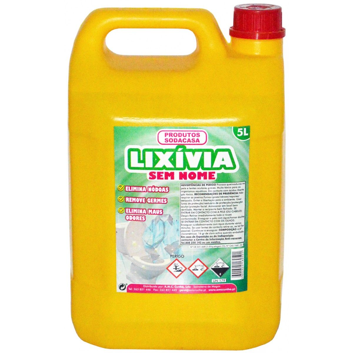 Lixivia Concentrada 5L | MaxMat