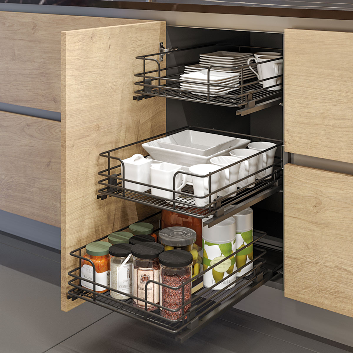 Gaveteiro Aramado Inox 60cm - 20026974 | MaxMat