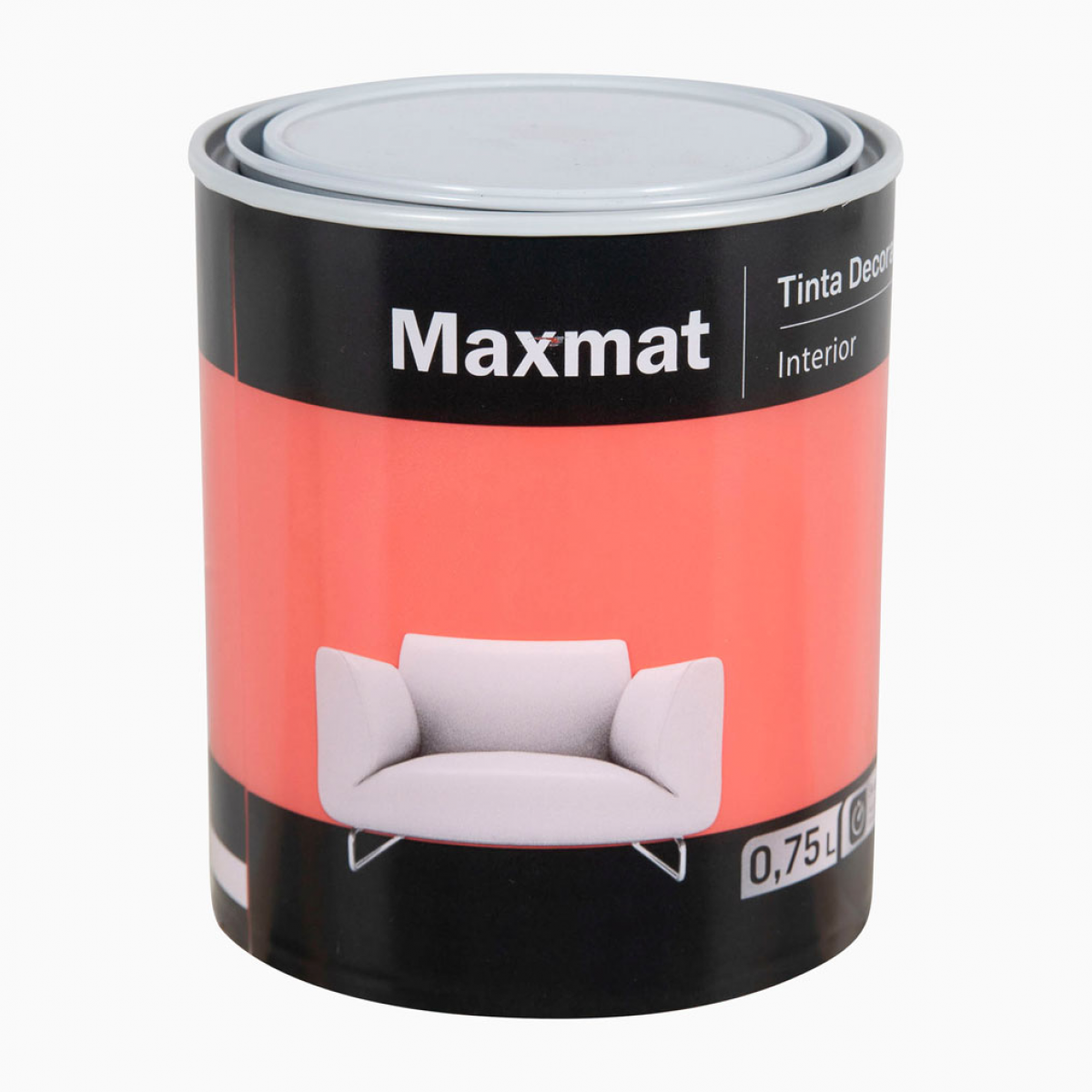 Tinta Decor Maxmat Vermelho Jamaica 0,75l - 20026055 | MaxMat