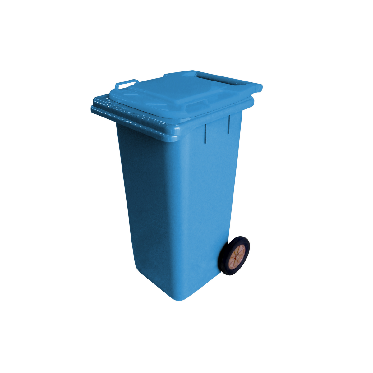 Contentor Resíduos 120 Litros Azul - 20000566 - MaxMat