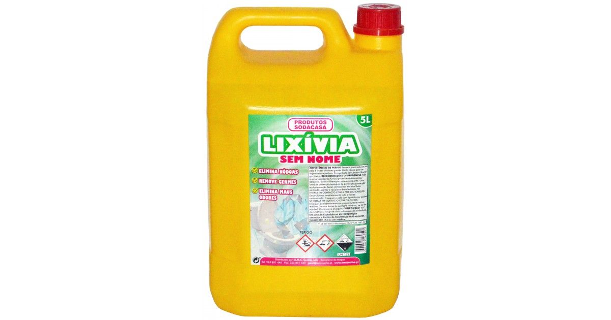 Lixivia Concentrada 5L | MaxMat