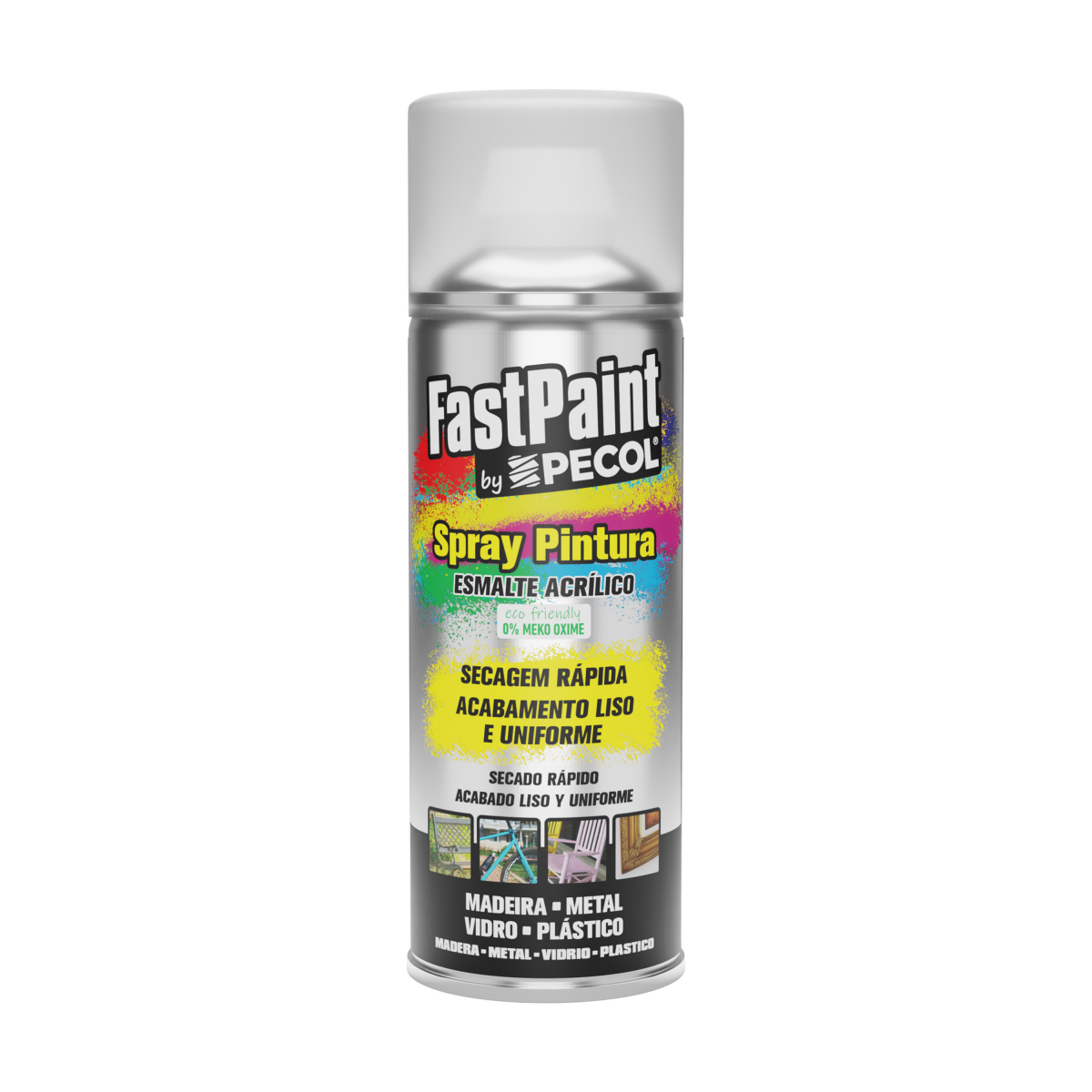 Spray Fastpaint Ral 5012 Azul Lumi 400ml - 20025688 - MaxMat