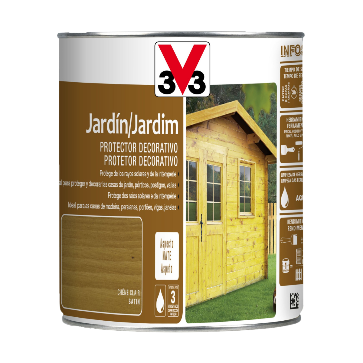 Velatura Decorativa Madeira Jardim 2,5L - 20005754 - MaxMat