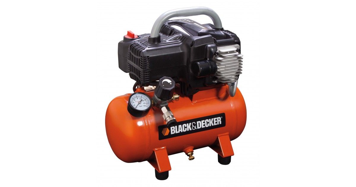 Compressor 6L BLACK+DECKER 1,5 HP | MaxMat