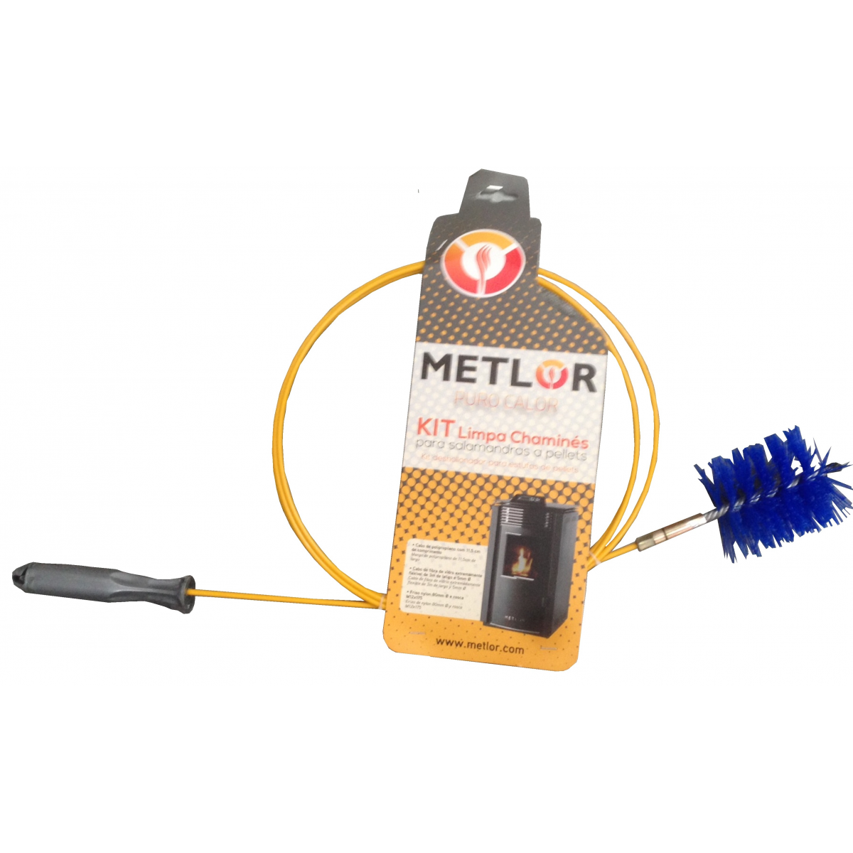 Kit Limpeza Estufas Pellets 3m - 20005576 | MaxMat