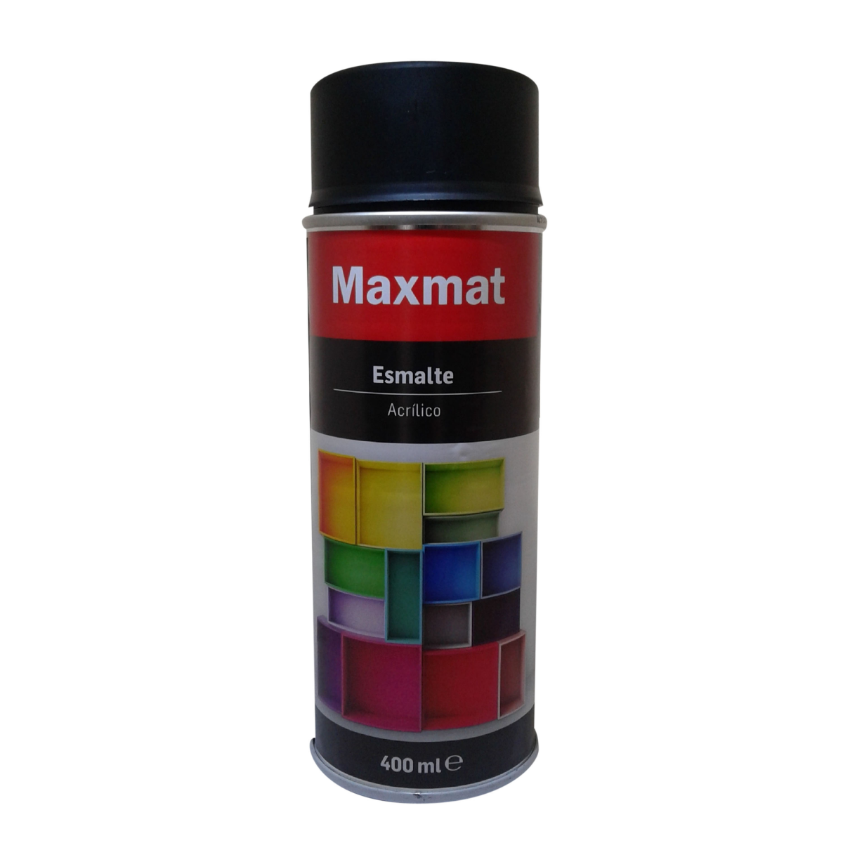 Spray Maxmat RAL 9005 Preto Mate - 20008702 - MaxMat