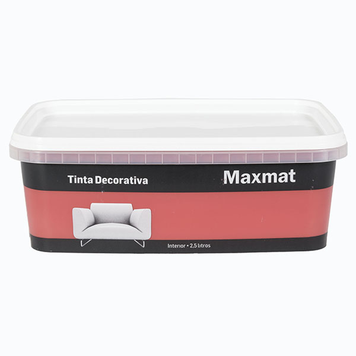 Tinta Decorativa 2,5L Vermelho Havana - 10067158 | MaxMat