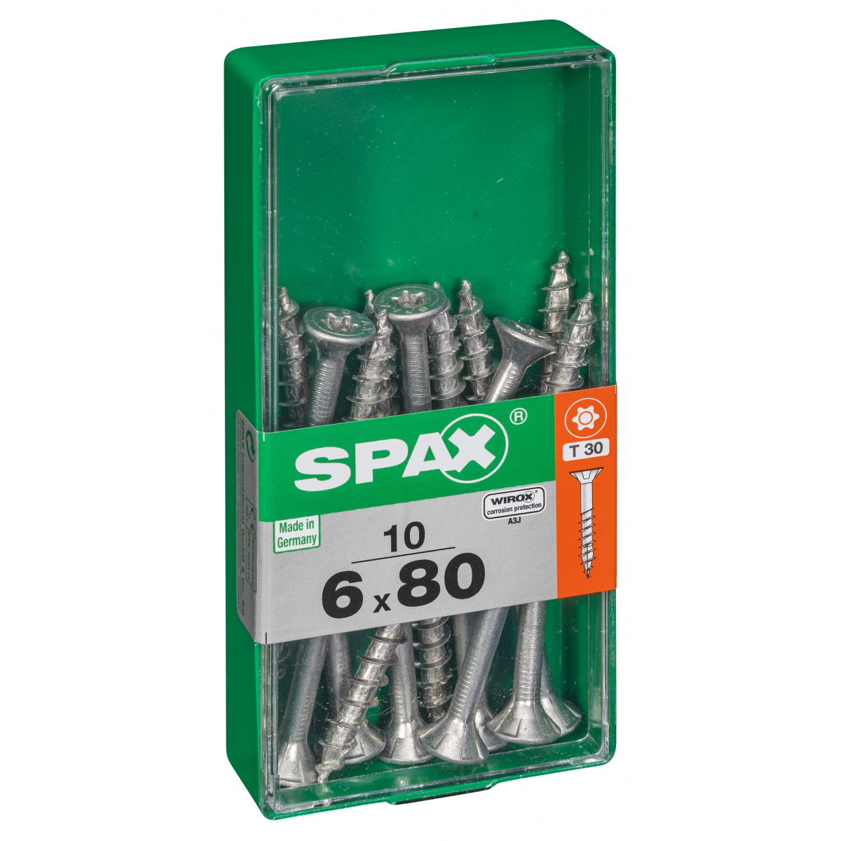 SPAX TRX CP WIROX 6x80mm M - 20009980 | MaxMat