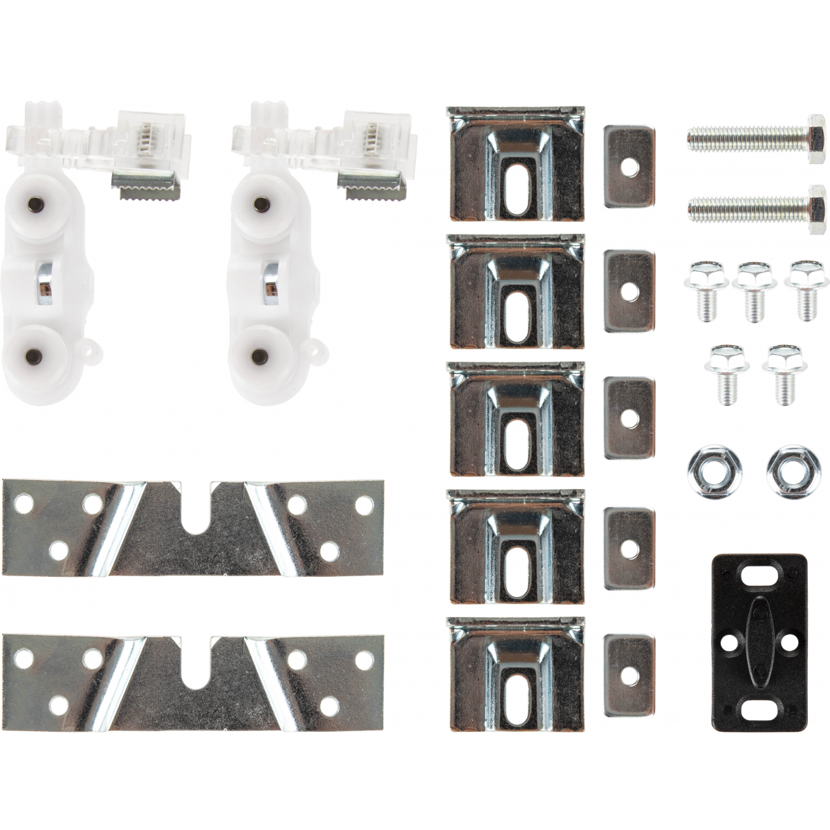 Kit Acessórios Porta Deslizante Exterior Branco - 10065656 | MaxMat