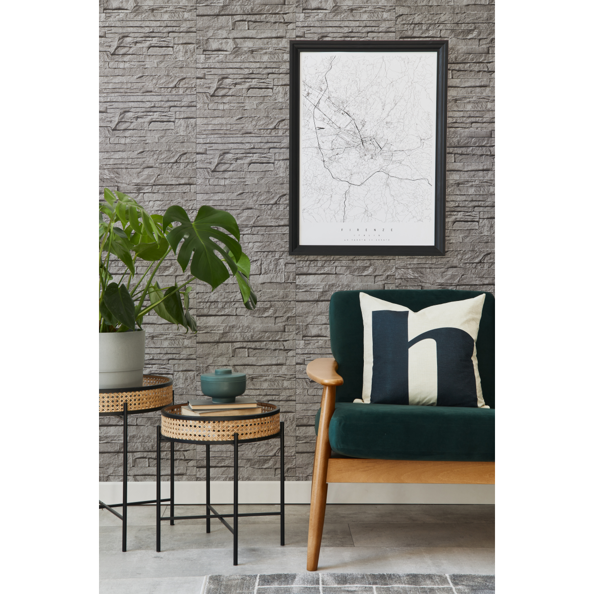 LAMBRIM PVC GREY 2600X375X8MM CX.2,925M2 - 20028230 - MaxMat