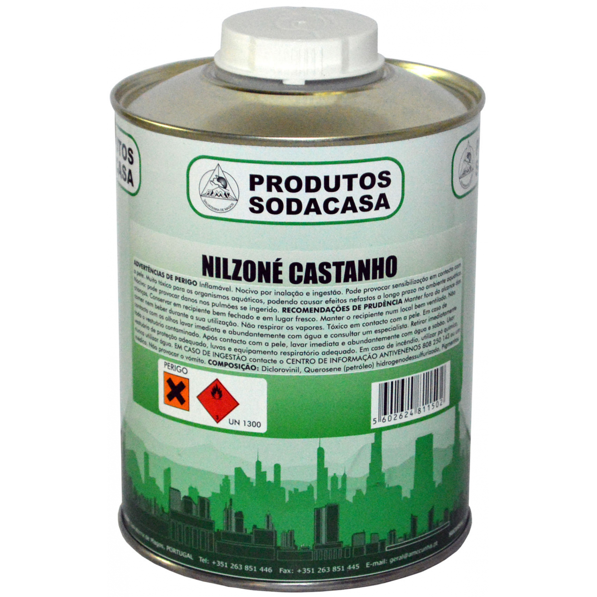 Tratamento Madeira Nilzoné Castanho 1L - 20007466 | MaxMat