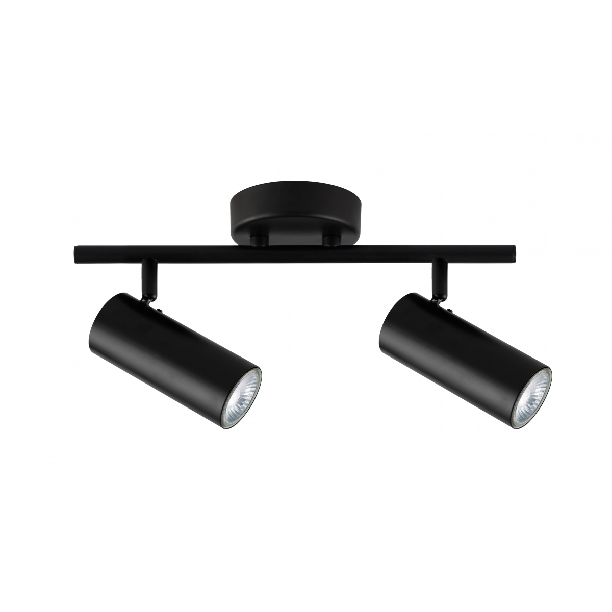 SPOT SPLIT 2XGU10 PRETO FOSCO - 20028531 | MaxMat