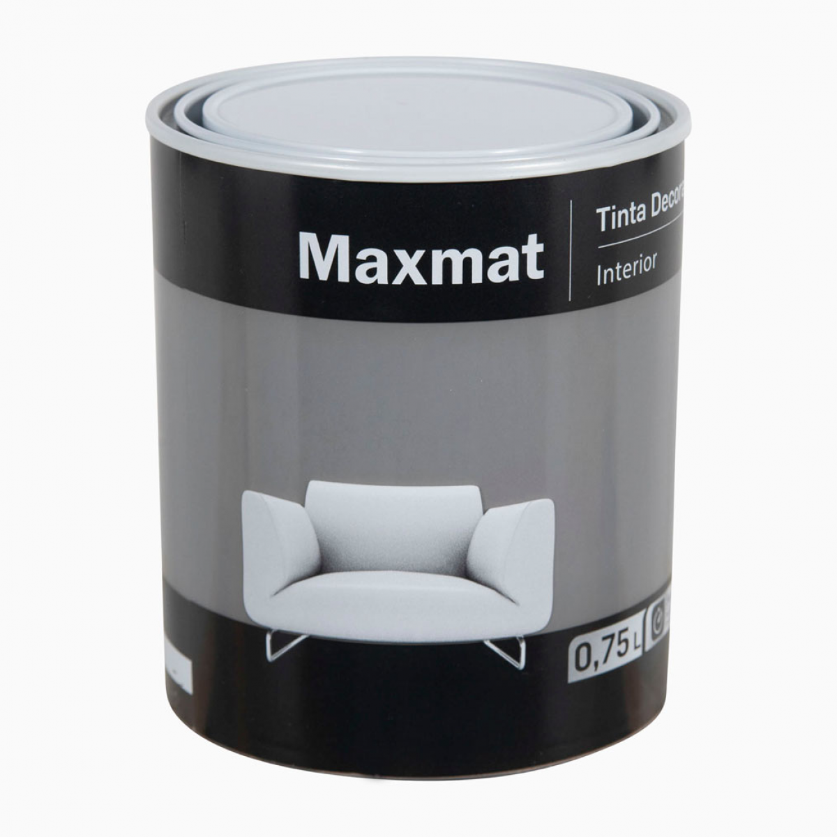 Tinta Decor Maxmat Cinza Beirute 0,75l - 20028133 | MaxMat