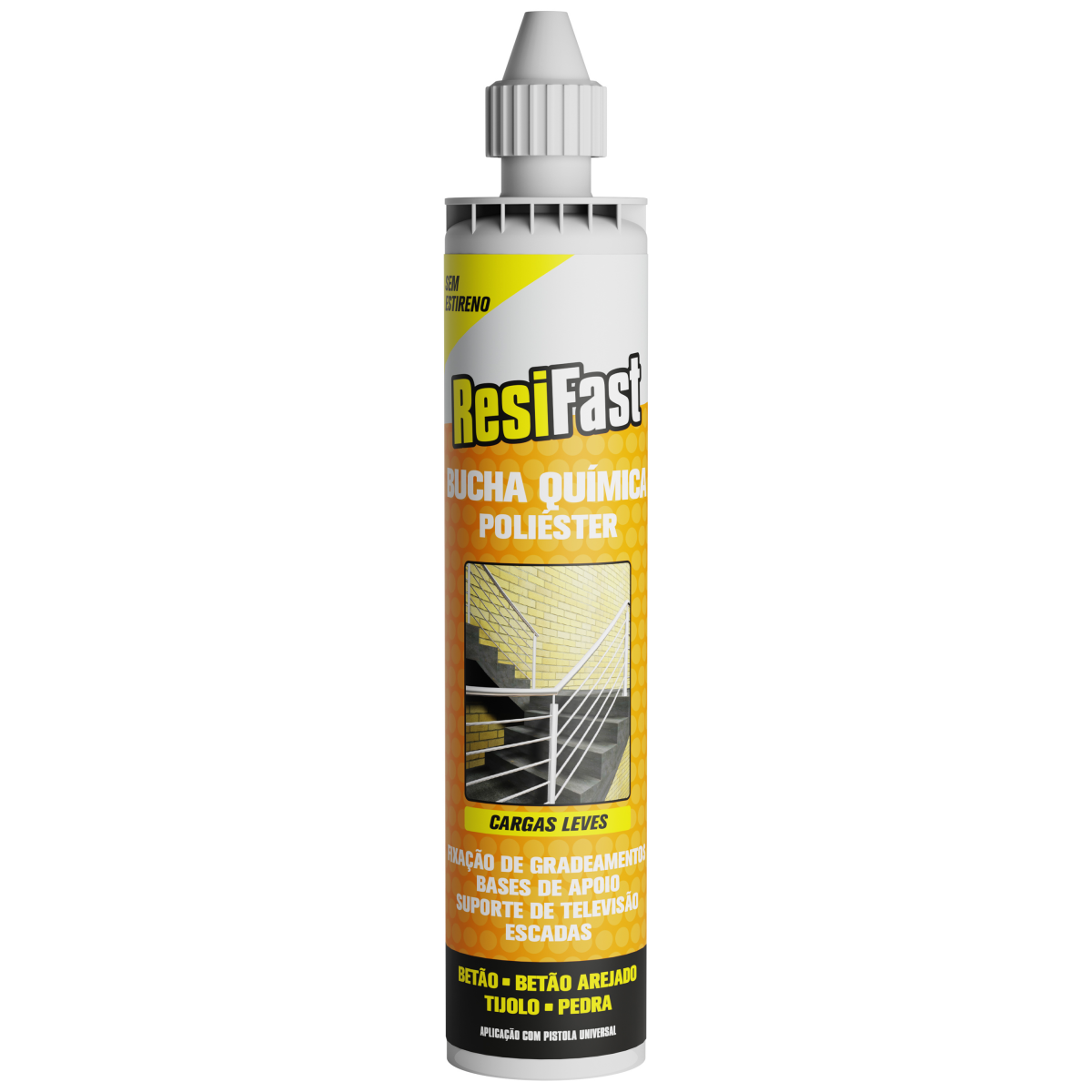 BUCHA QUIMICA POLYESTER 900KG 300ML - 10061912 - MaxMat