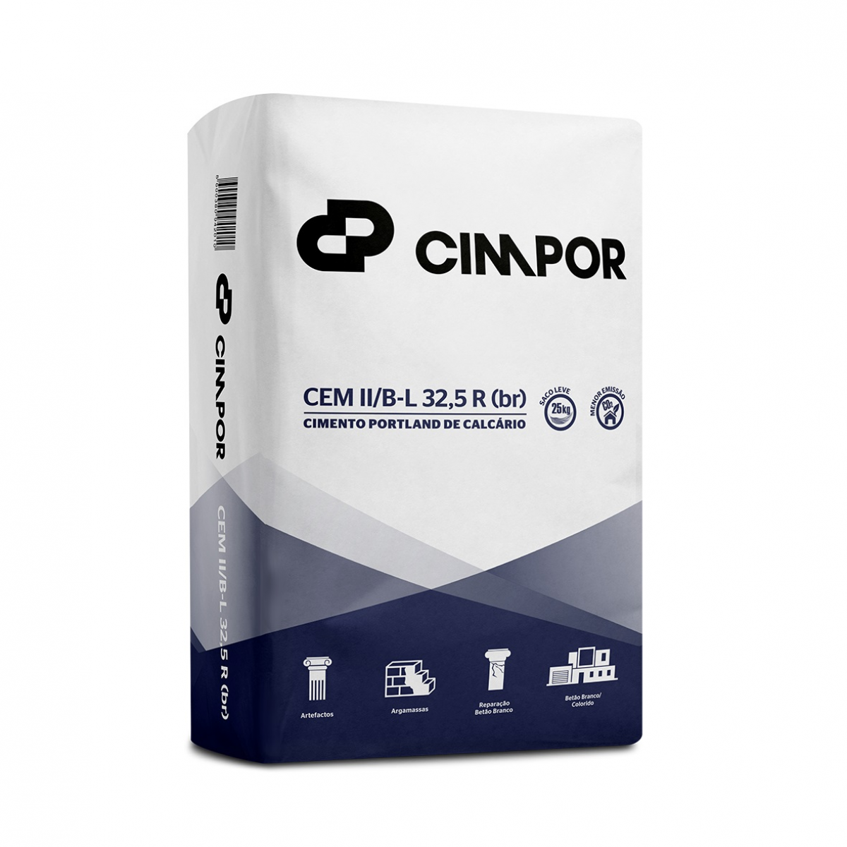 Cimento Branco 25kg - 20011653 - MaxMat