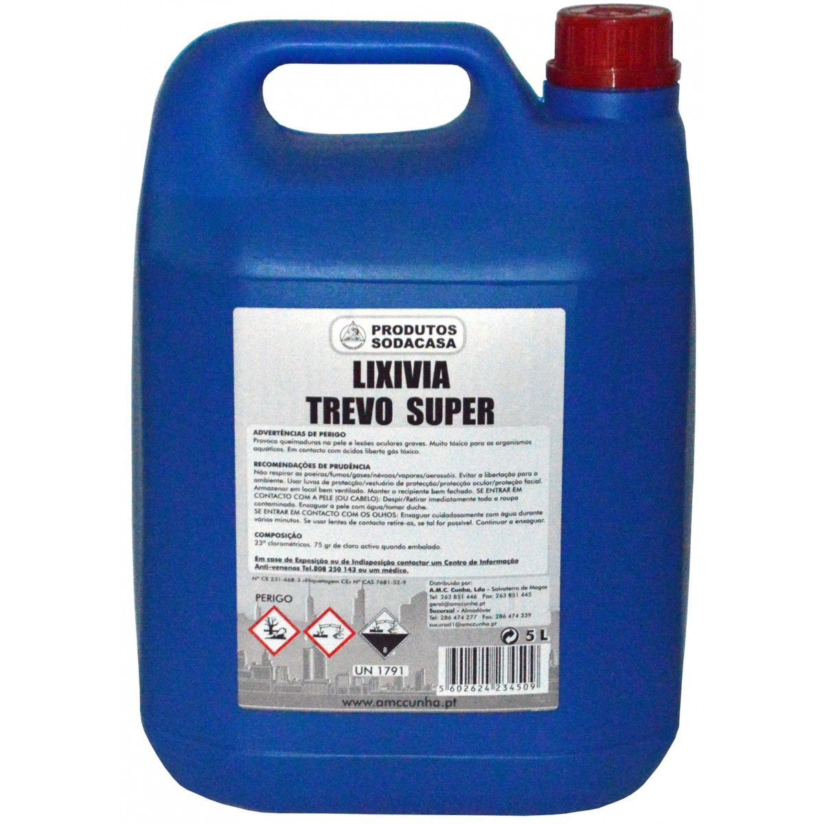 Lixivia Concentrada Trevo Super 5L | MaxMat