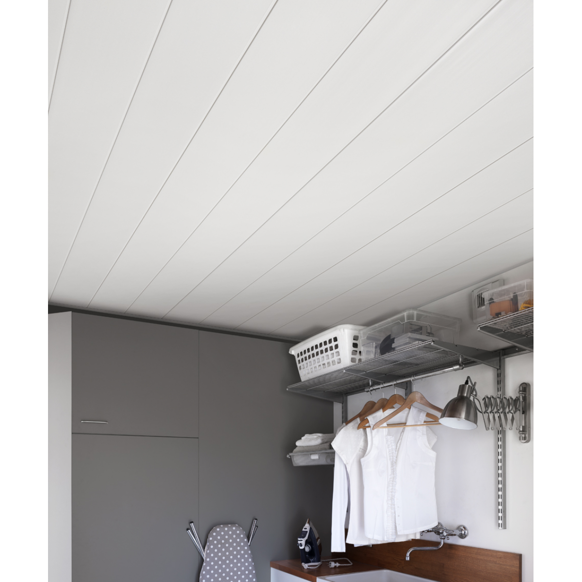 LAMBRIM PVC BRANCO 2600X375X8MM CX.3,9M2 - 20030434 | MaxMat