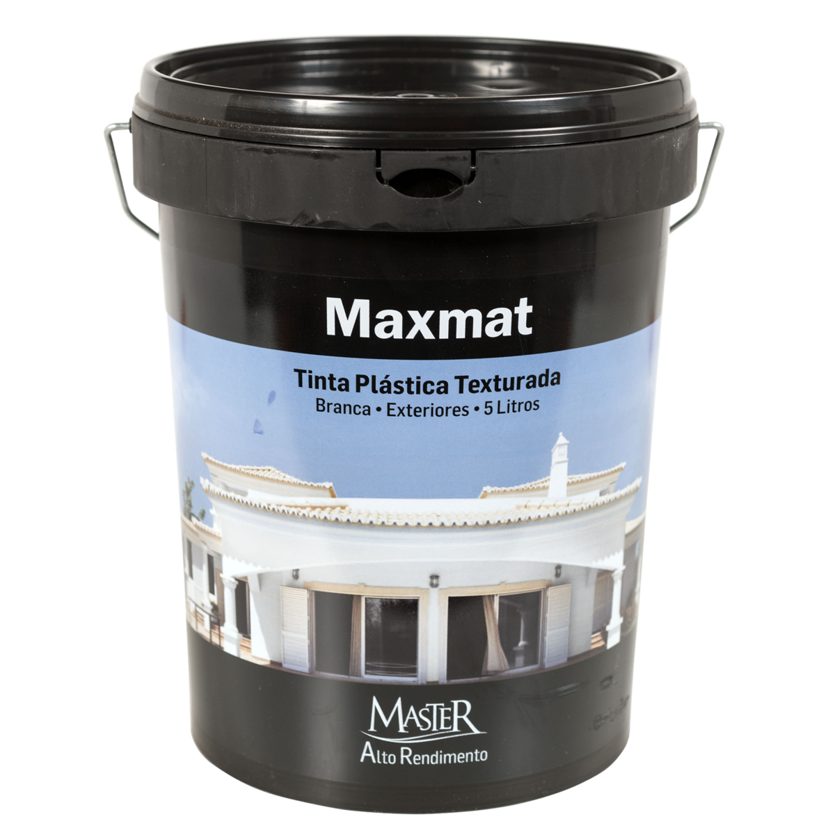 Tinta Master Branca Texturada 5L - 10050051 - MaxMat