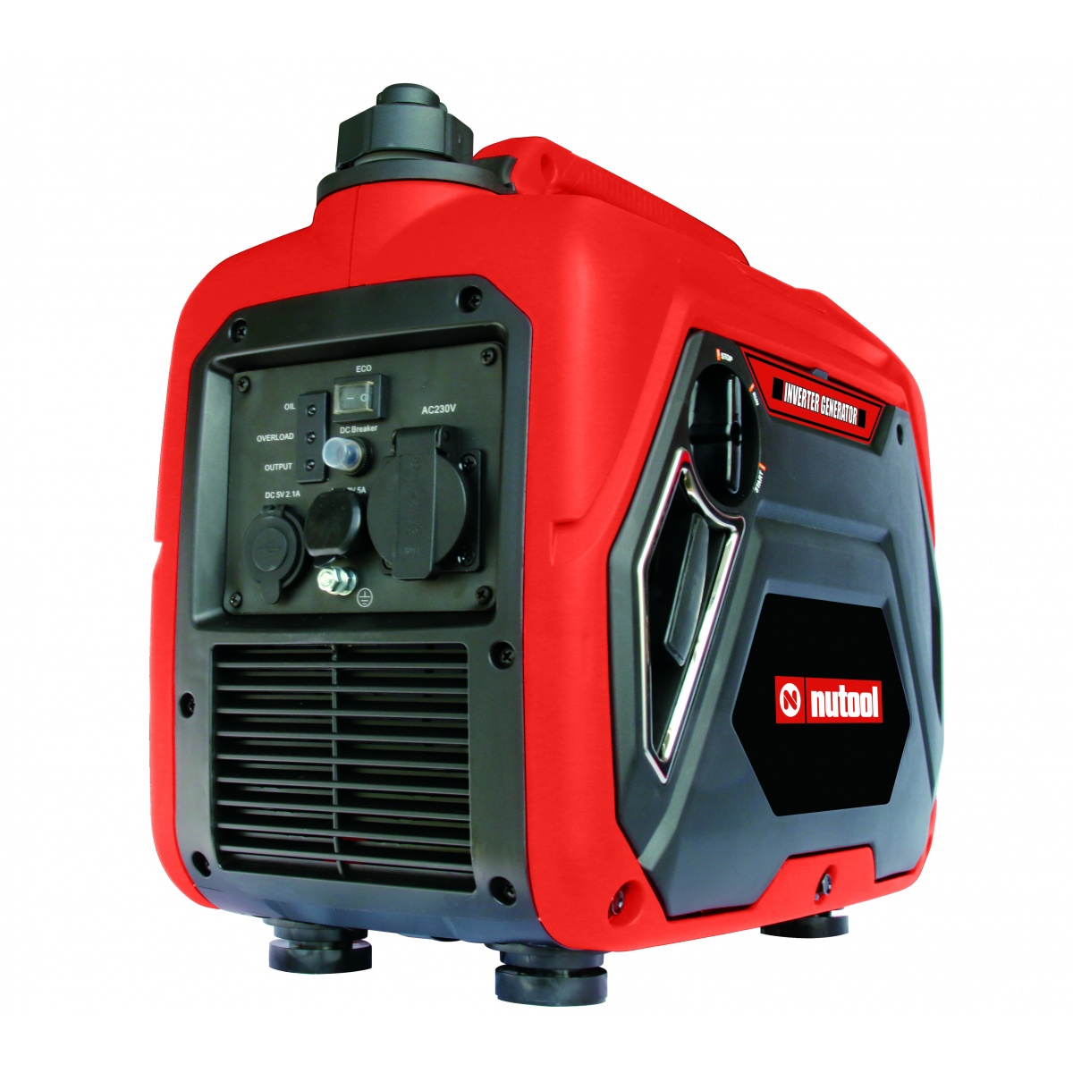 GERADOR INVERTER SILENT 1100W 53.5CC NUTOOL - 20036481 - MaxMat