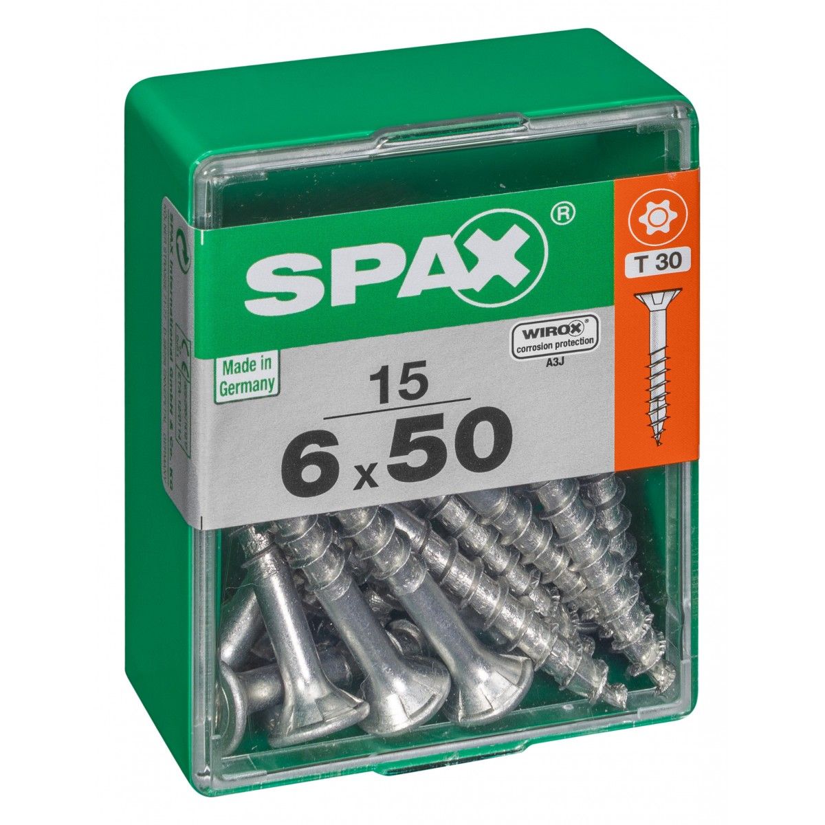 SPAX TRX CP WIROX 6x50mm M | MaxMat